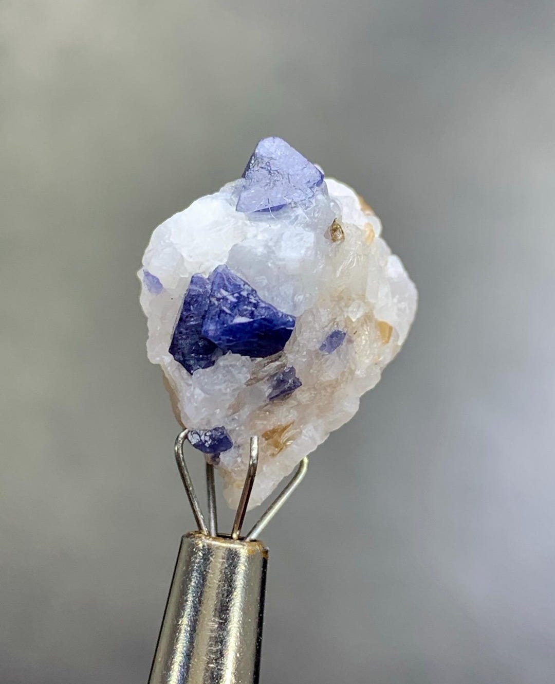 Natural Blue Spinel Crystals on Matrix – Afghanistan Specimen 5 Gm - Etsy