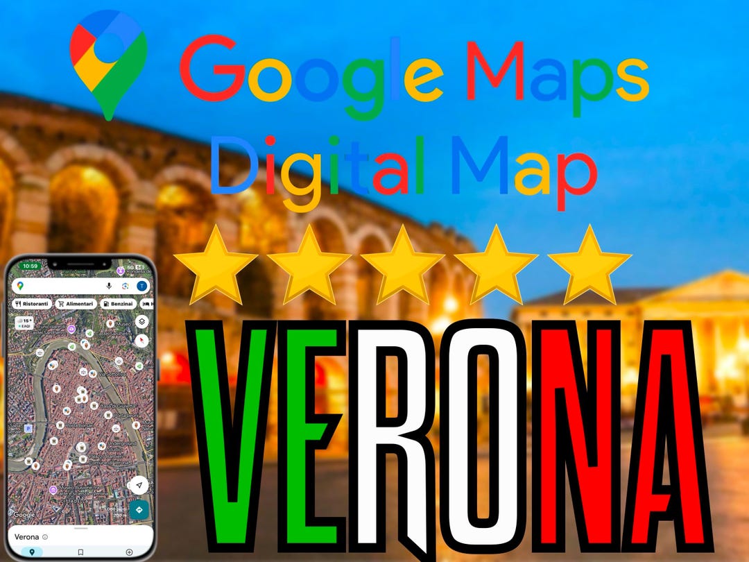 Verona Digital Map & Travel Guide – Tourist Attractions, Hidden Gems ...