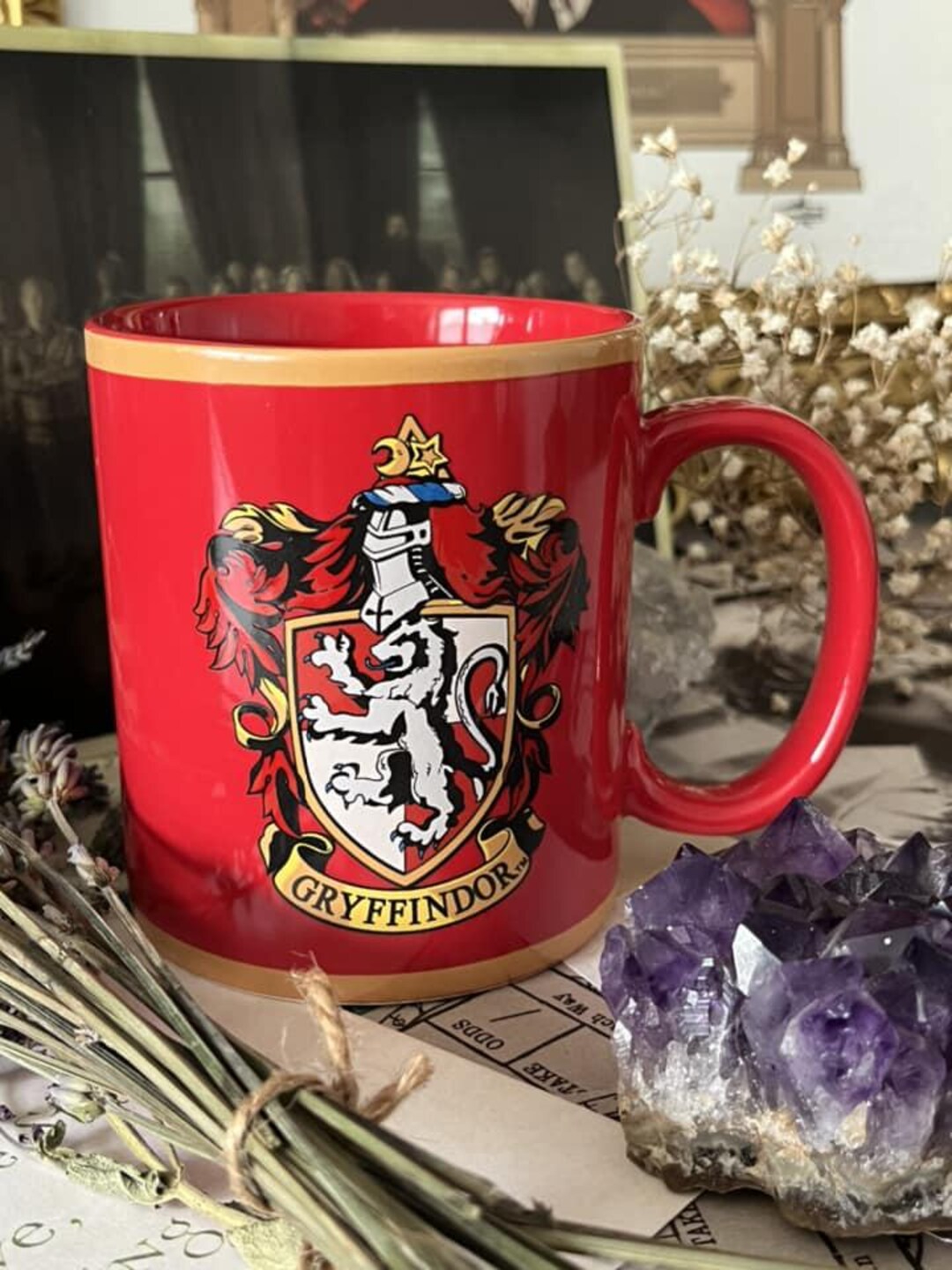 Harry Potter Hogwarts Gryffindor Mug Gift for Potterfan Gift Box ...