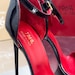 1969 Made in Italy Stiletto High Heels Pigalle Style Leather Sandals ...