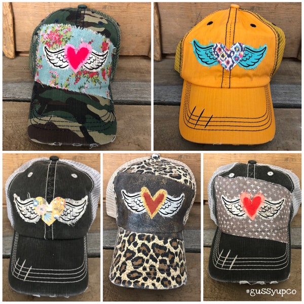 Hat With Wings - Etsy
