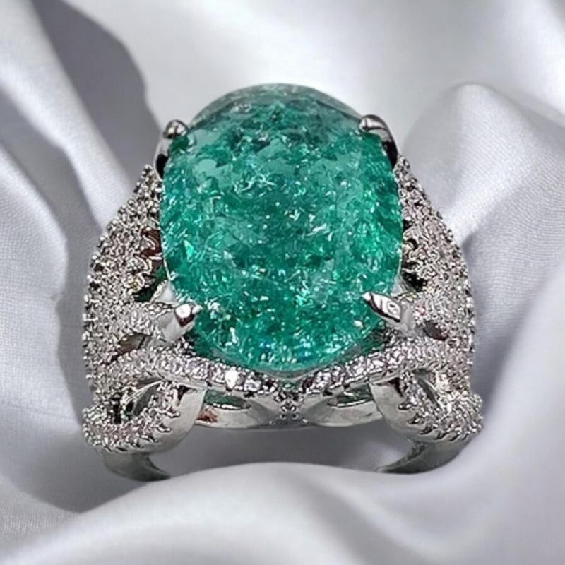 Paraiba Rings Signet - Etsy