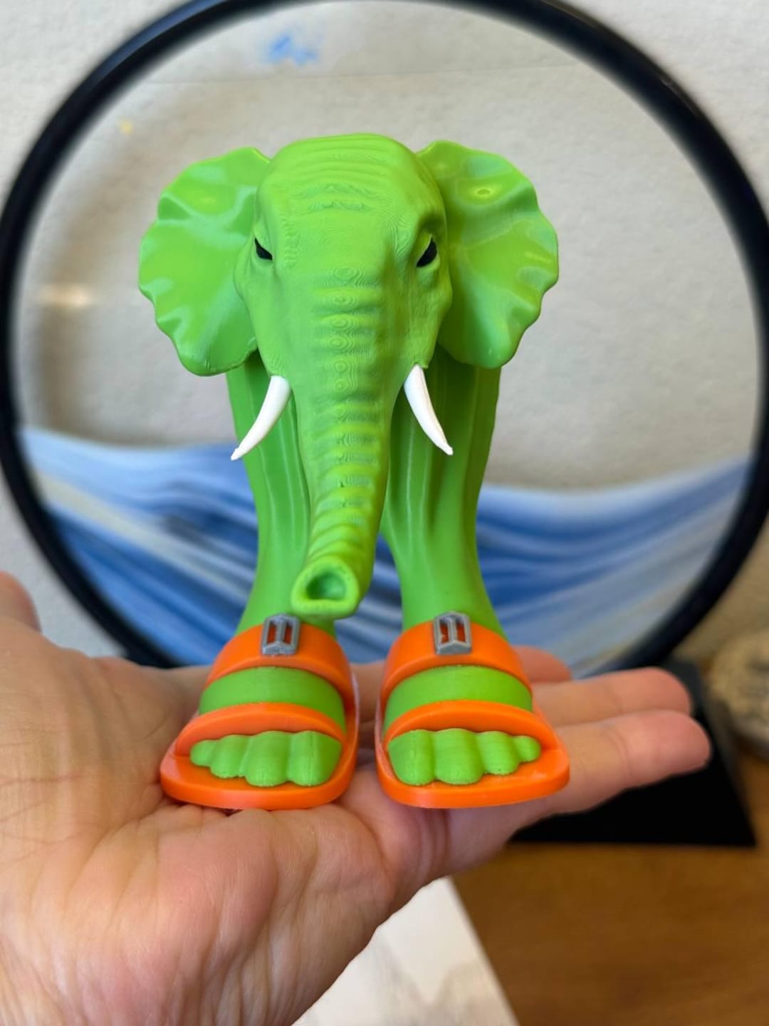 Lirili Larila Figurine | 3D Printed Cactus Elephant Meme Toy | Viral ...