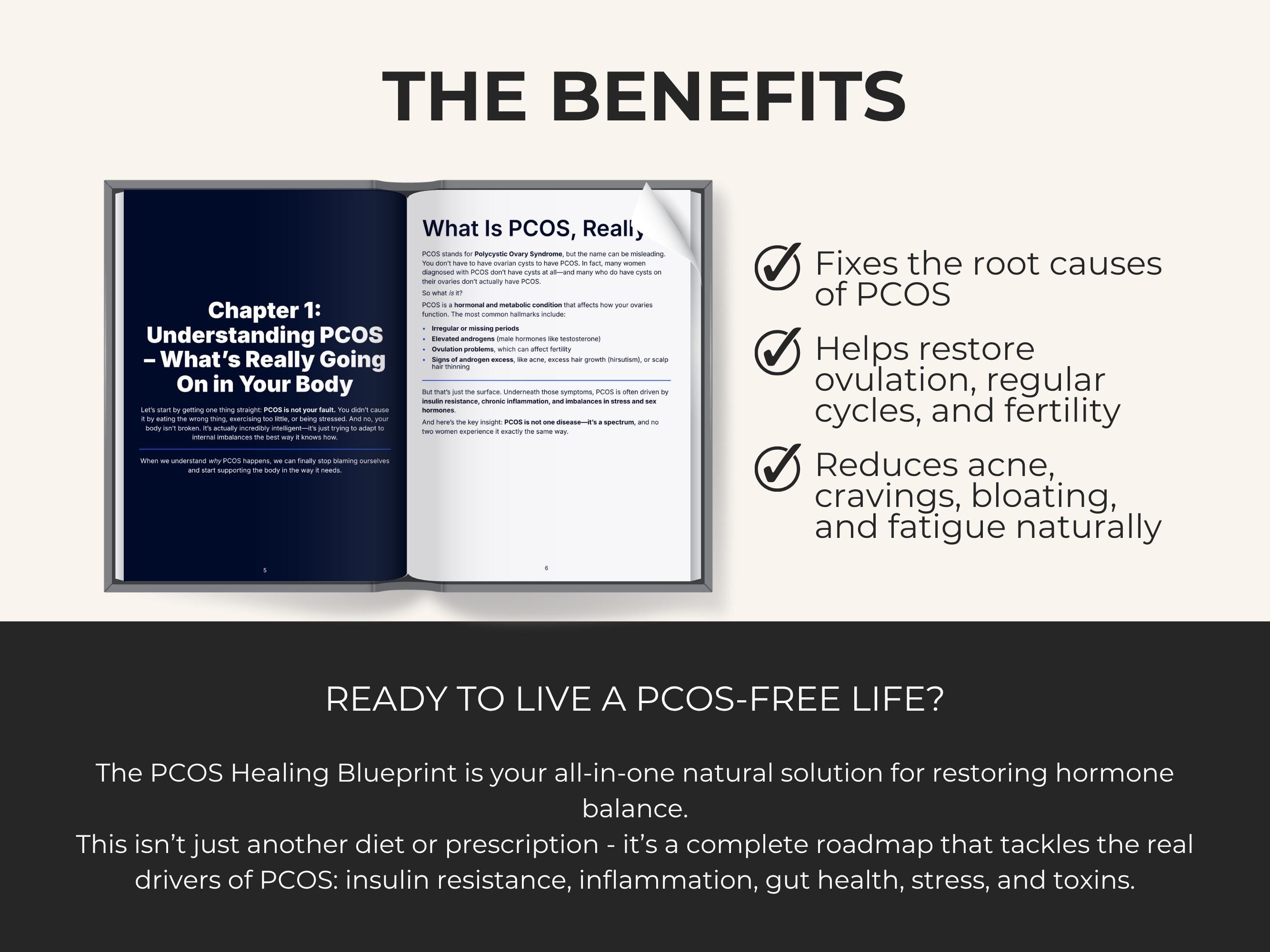 The PCOS Healing Blueprint | Natural Hormone Balance & Fertility Guide ...