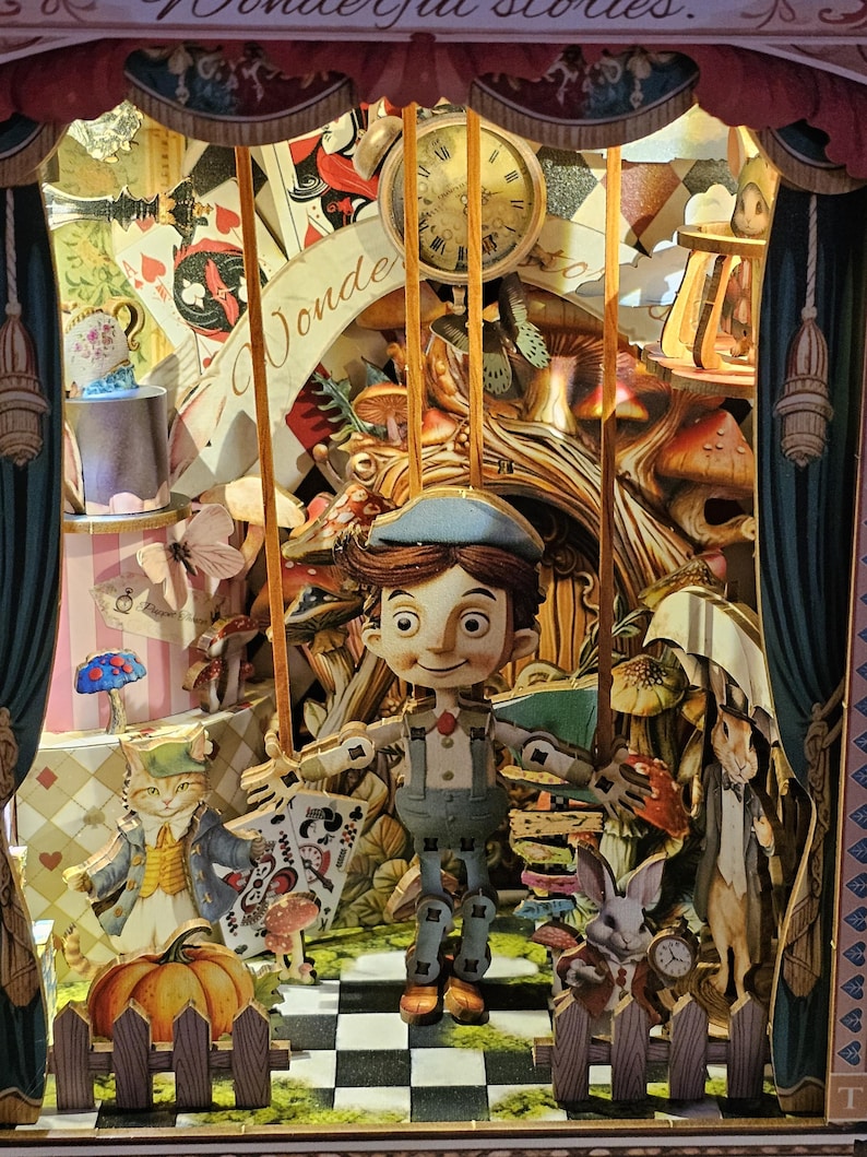 Miniature Puppet Theater - Etsy