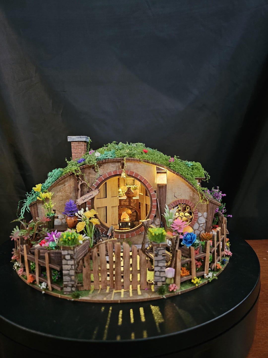 Neat Miniature Hobbit Style Home - Etsy