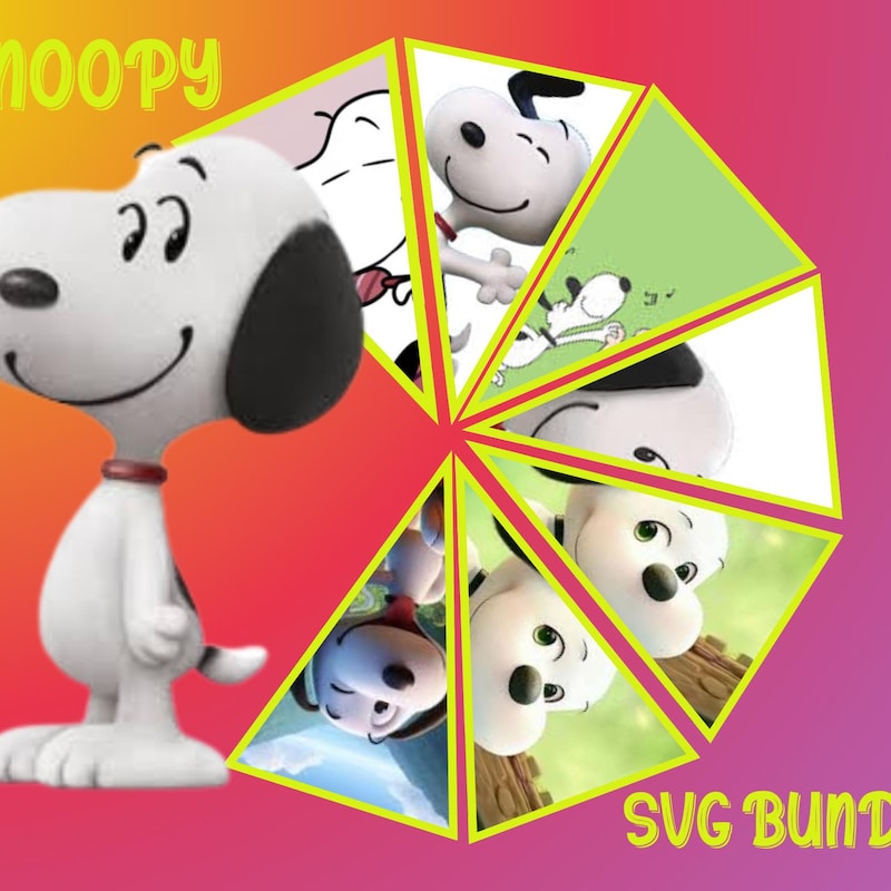 Snoopy Outline - Etsy