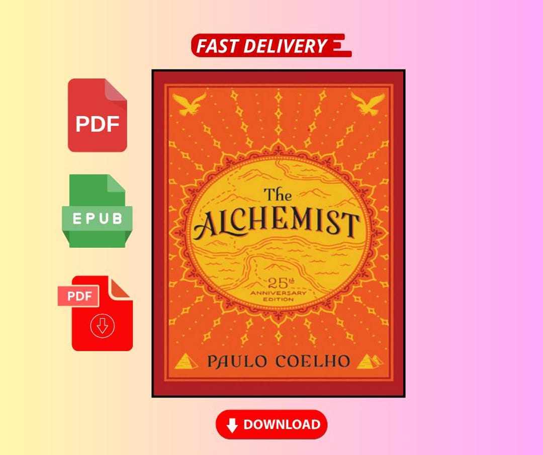 The Alchemist by Paulo Coelho (PDF and Epub) - Etsy
