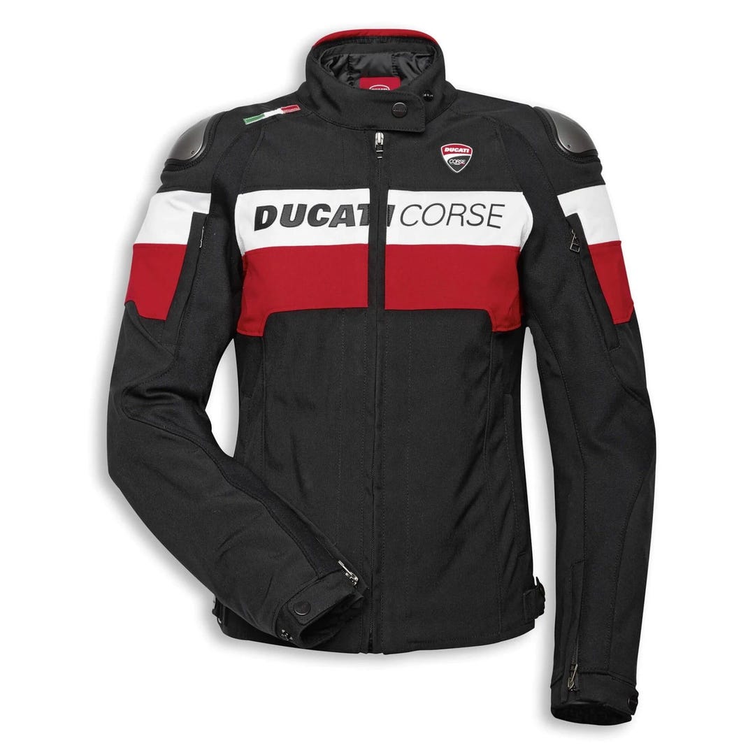 Ducati Motorcycle Armour Textile Motorbike Handmade Women Racing Jacket ...