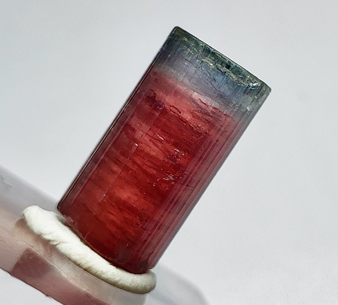 Tri Colour Terminated Tourmaline Crystal From Afghanistan, 21 Crts - Etsy