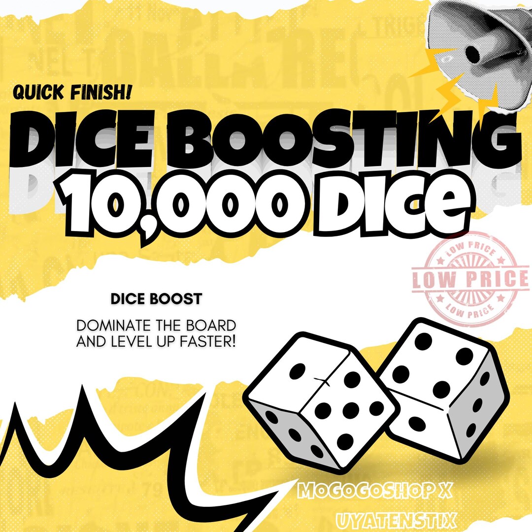 Mogo - 10000 Dice Boost - Quick Finish (can Finish in an Hour) - Etsy