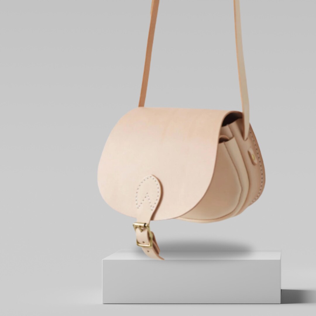 Leather Saddle Bag Pattern: DIY Crossbody Bag Template (PDF) - Etsy