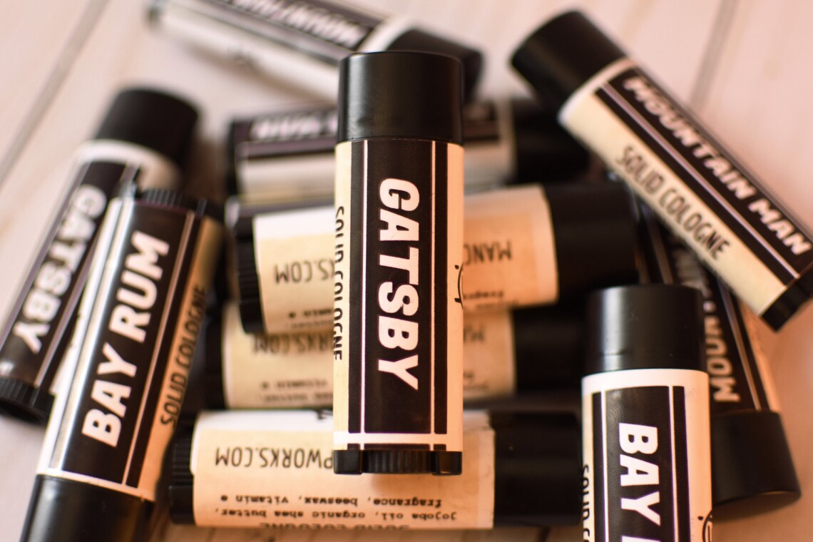 Solid COLOGNE Stick GATSBY Classic Scent by Man Cave - Etsy