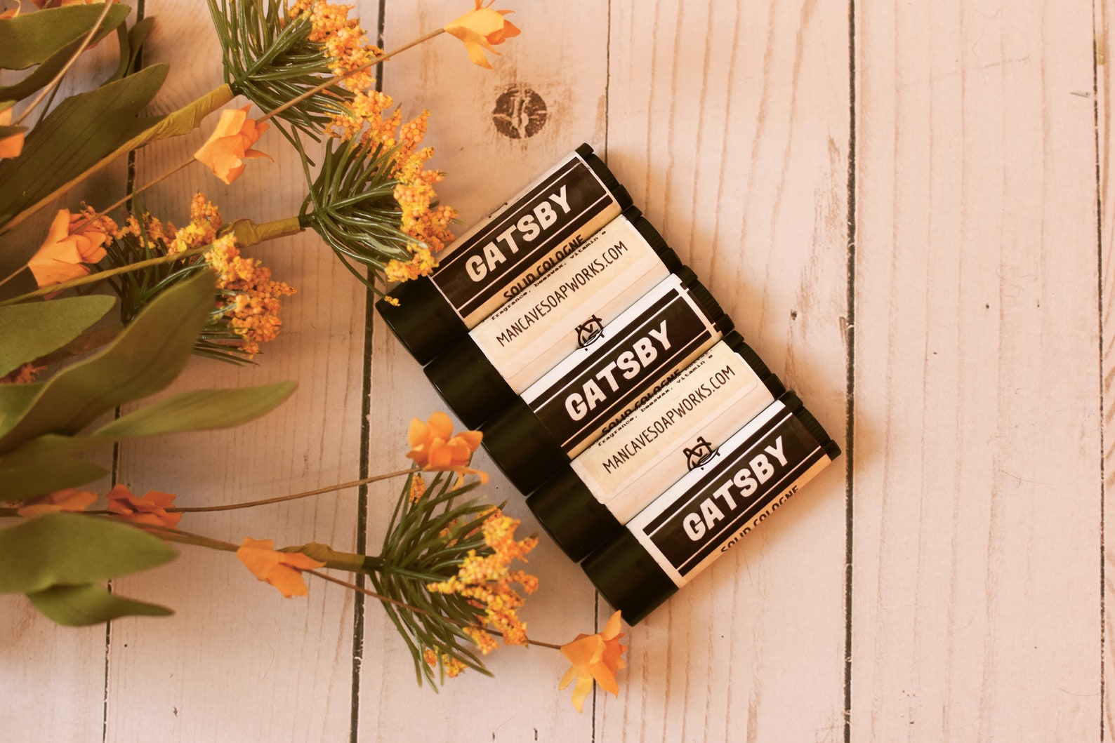 Solid COLOGNE Stick - GATSBY - Classic Scent by Man Cave Soapworks - Etsy