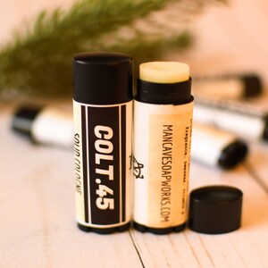 Solid COLOGNE Stick - COLT .45 - Masculine, Spicy Scent by Man Cave ...
