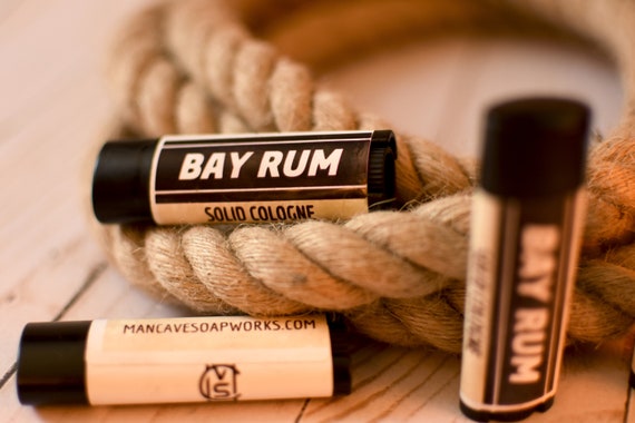 Solid COLOGNE Stick BAY RUM Classic Manly Scent .99 - Etsy