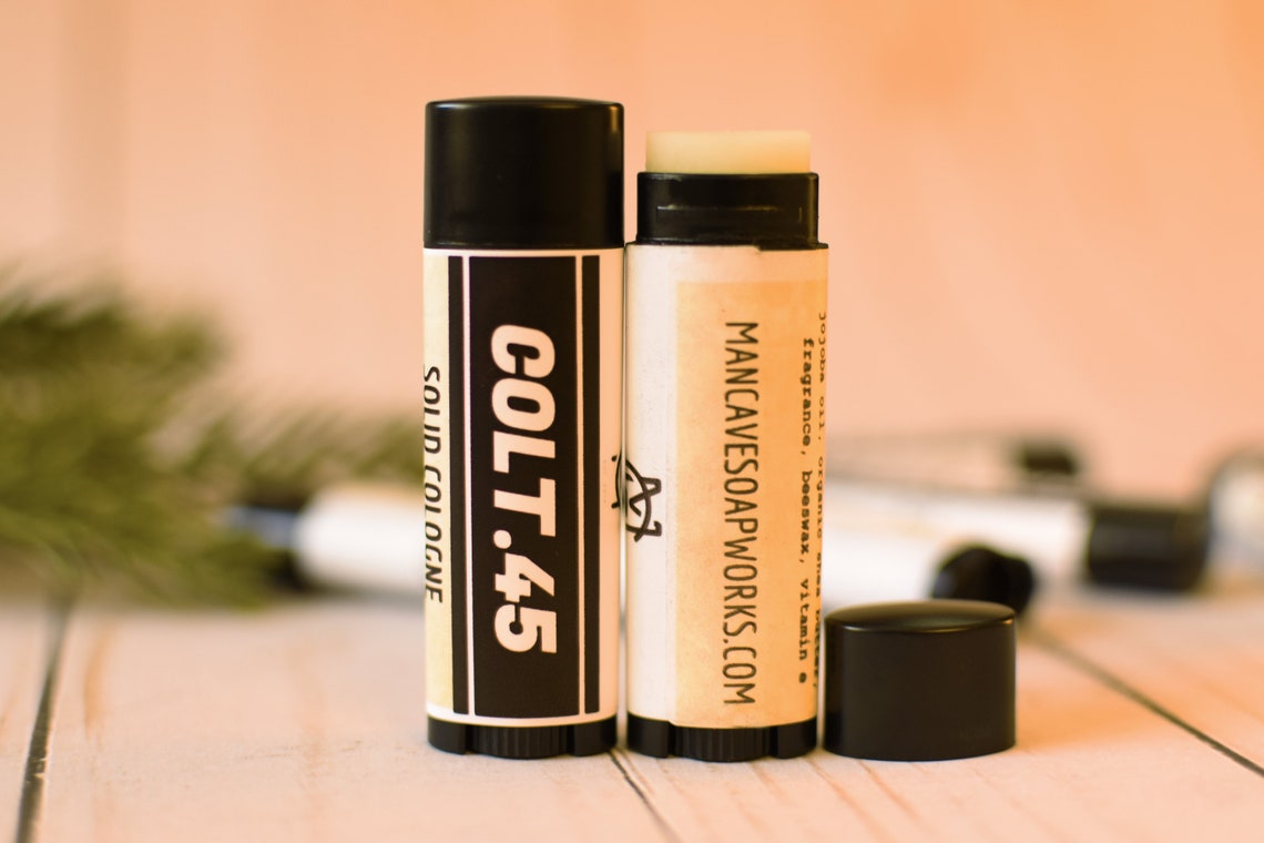 Solid COLOGNE Stick COLT .45 Masculine Spicy Scent by Man - Etsy