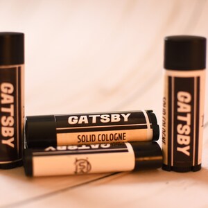 Solid COLOGNE Stick - GATSBY - Classic Scent by Man Cave Soapworks - Etsy