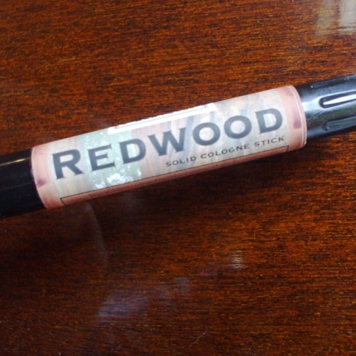 Solid COLOGNE Stick REDWOOD Brisk Woodland Scent by Man | Etsy