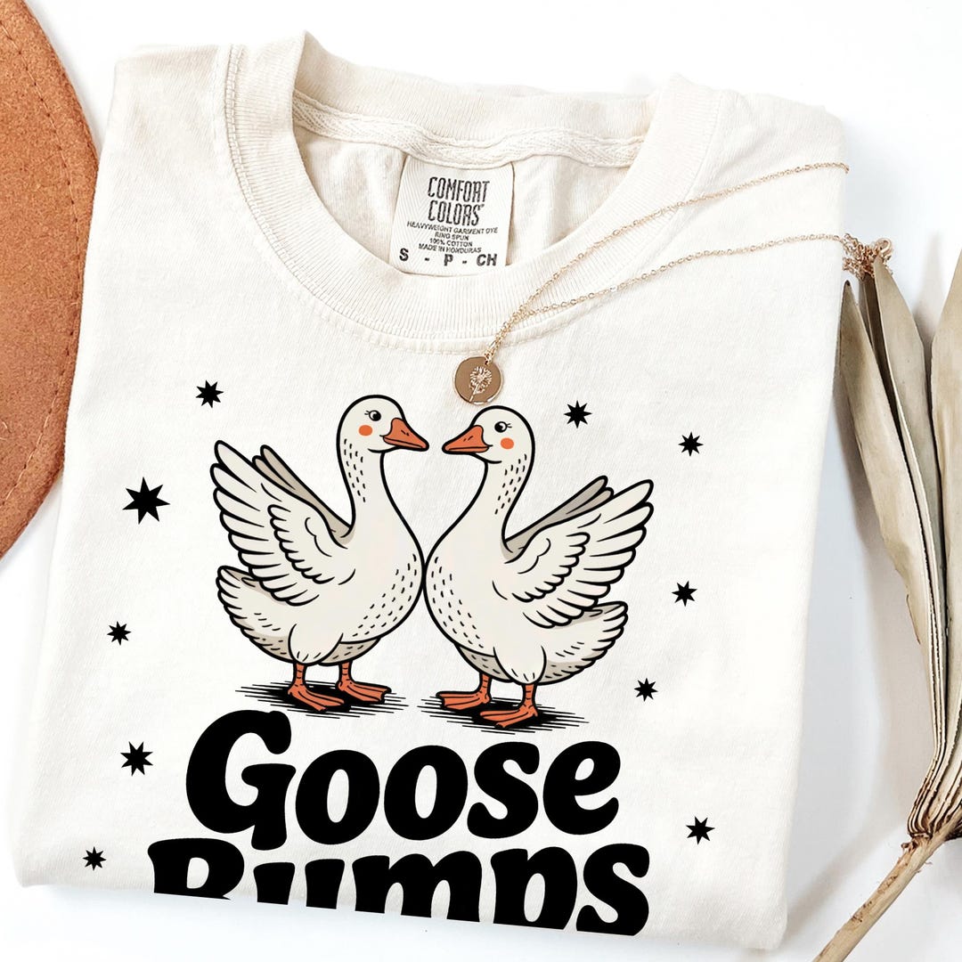 Funny Goose Bumps PNG – Retro Goose Humor, Sassy Snarky Saying ...