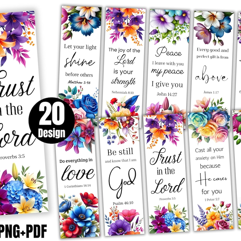 Christian Bookmarks - Etsy