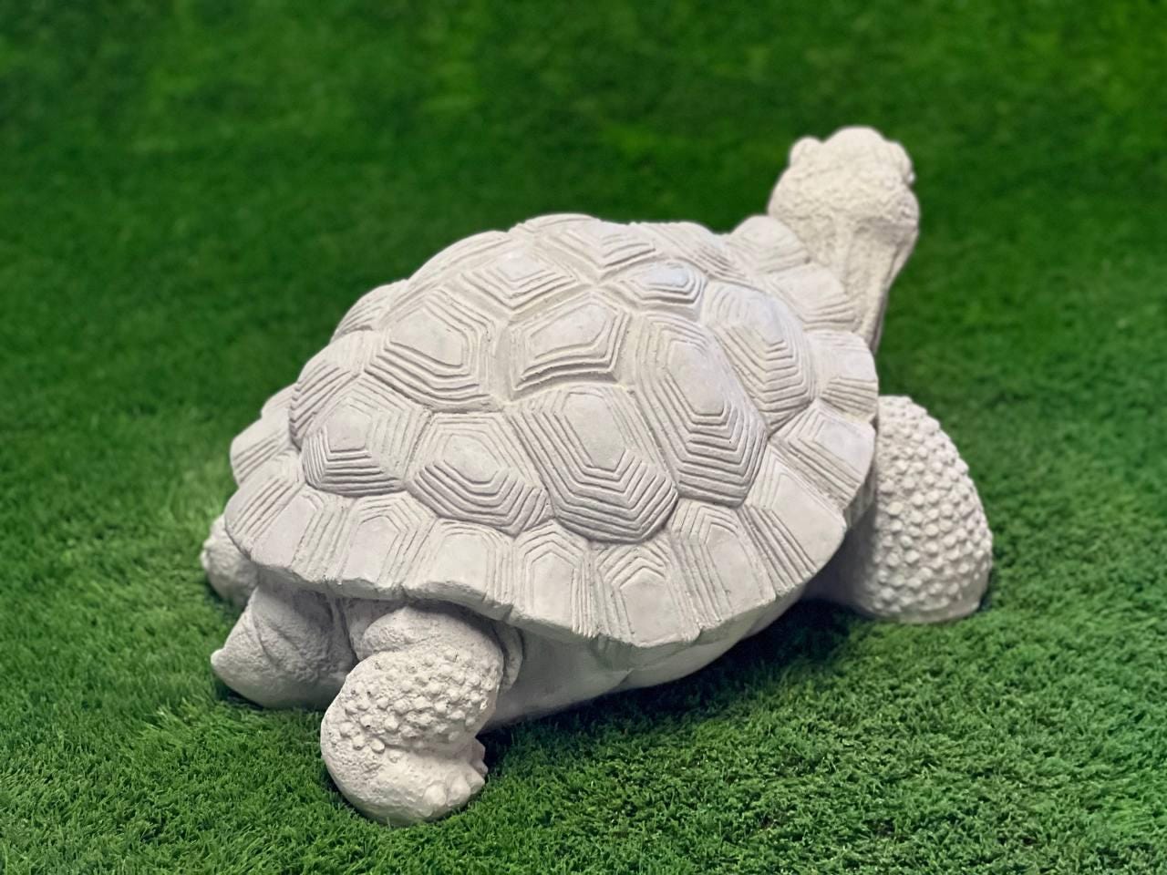 Large Turtle, Box Turtle, Outdoor Statue, Stone Figure, Cement Animal ...