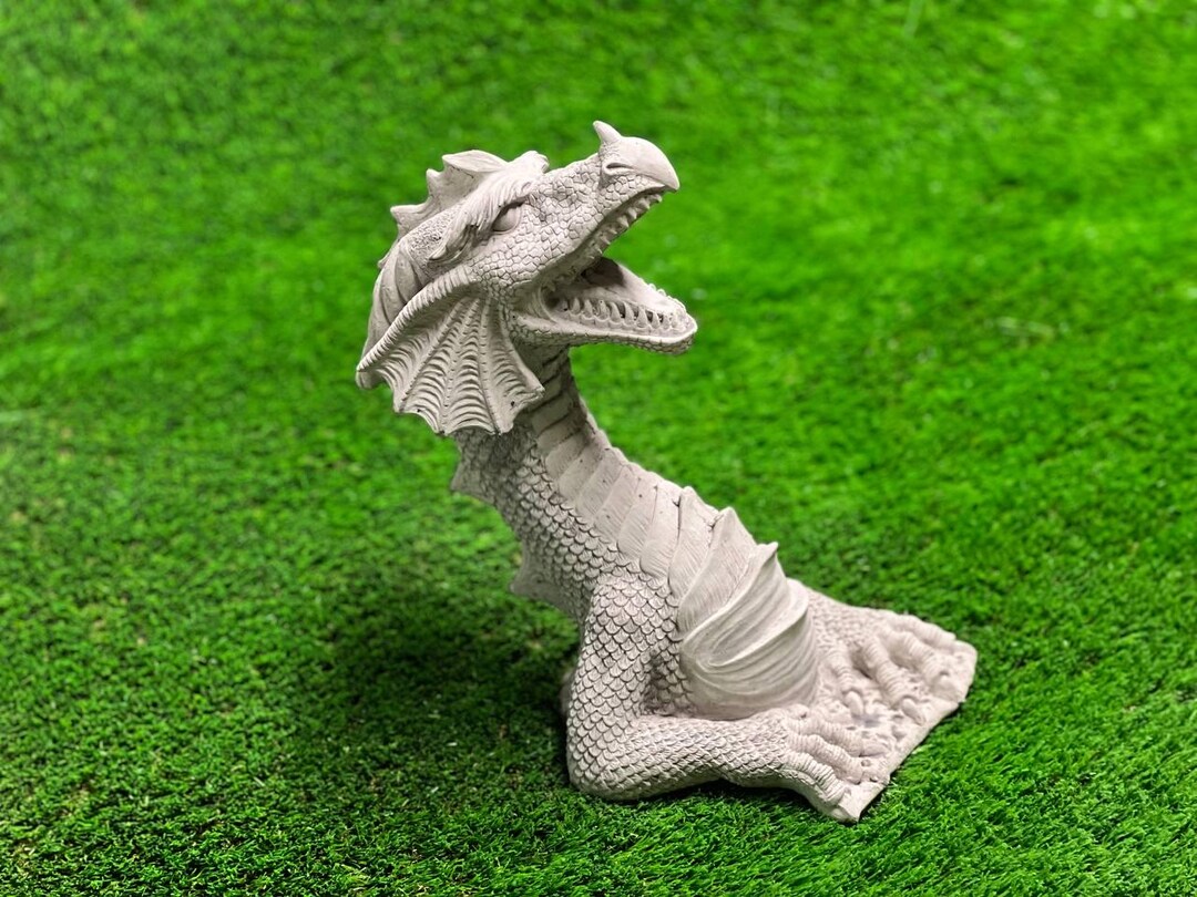 Dragon Sculpture, Concrete Dragon, Fairy Animal, Dragon 1 Piece, Stone ...