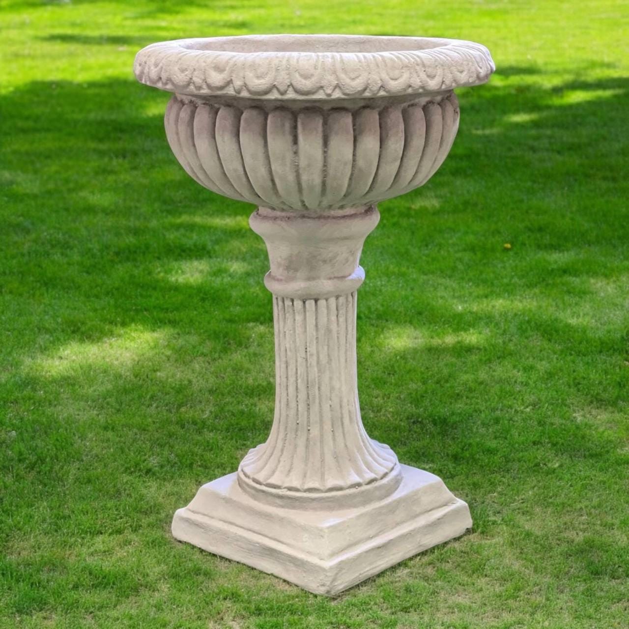 Corinthian Pot, Planter Figure, Flowers Pot, Cement Statue, Garden ...