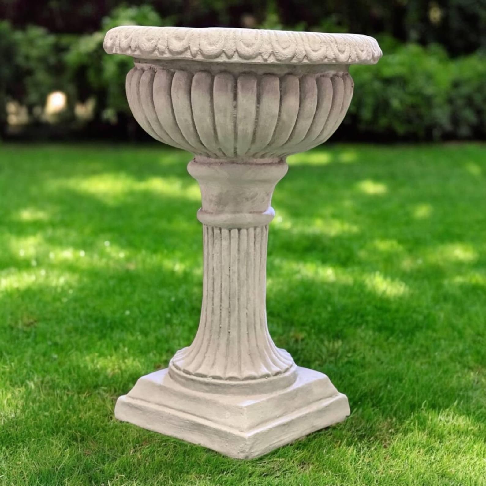 Corinthian Pot, Planter Figure, Flowers Pot, Cement Statue, Garden ...
