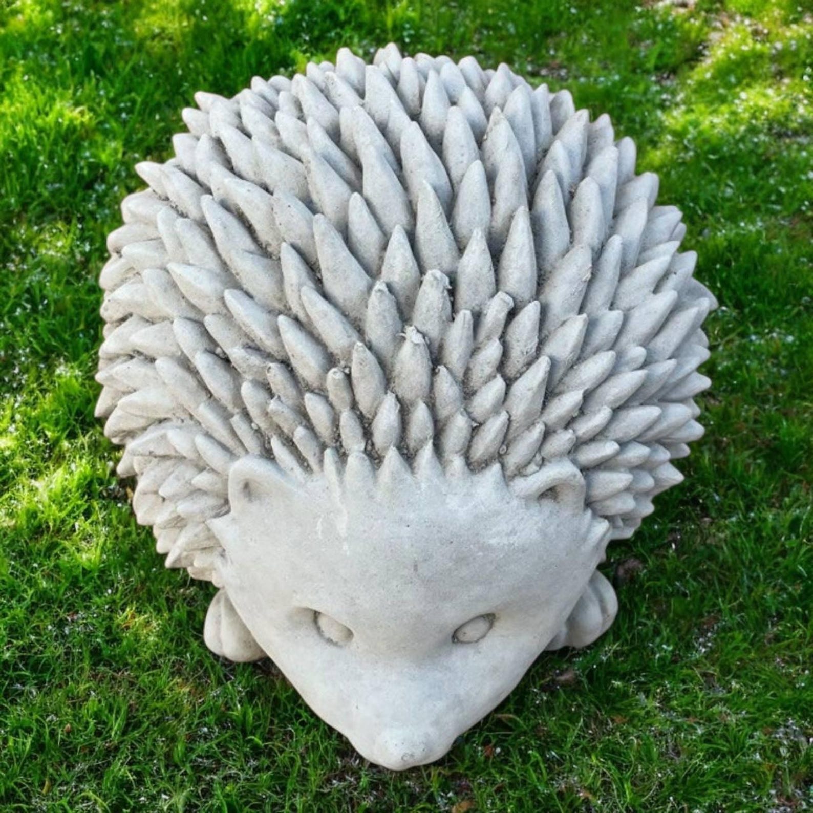 Hedgehog Statue, Garden Animal, Stone Sculpture, Hedgehog Figure ...