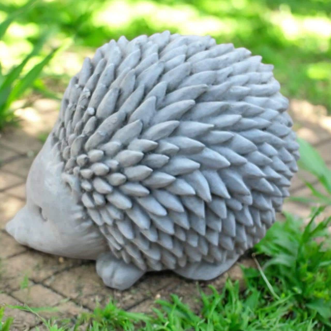 Hedgehog Statue, Garden Animal, Stone Sculpture, Hedgehog Figure ...