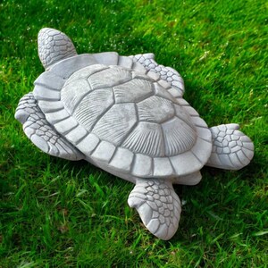 Marine Statue, Turtle Figure, Massive Turtle, Garden Sculpture, Laying ...