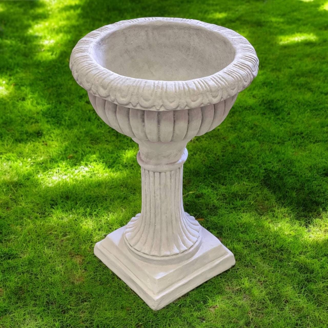 Corinthian Pot, Planter Figure, Flowers Pot, Cement Statue, Garden ...
