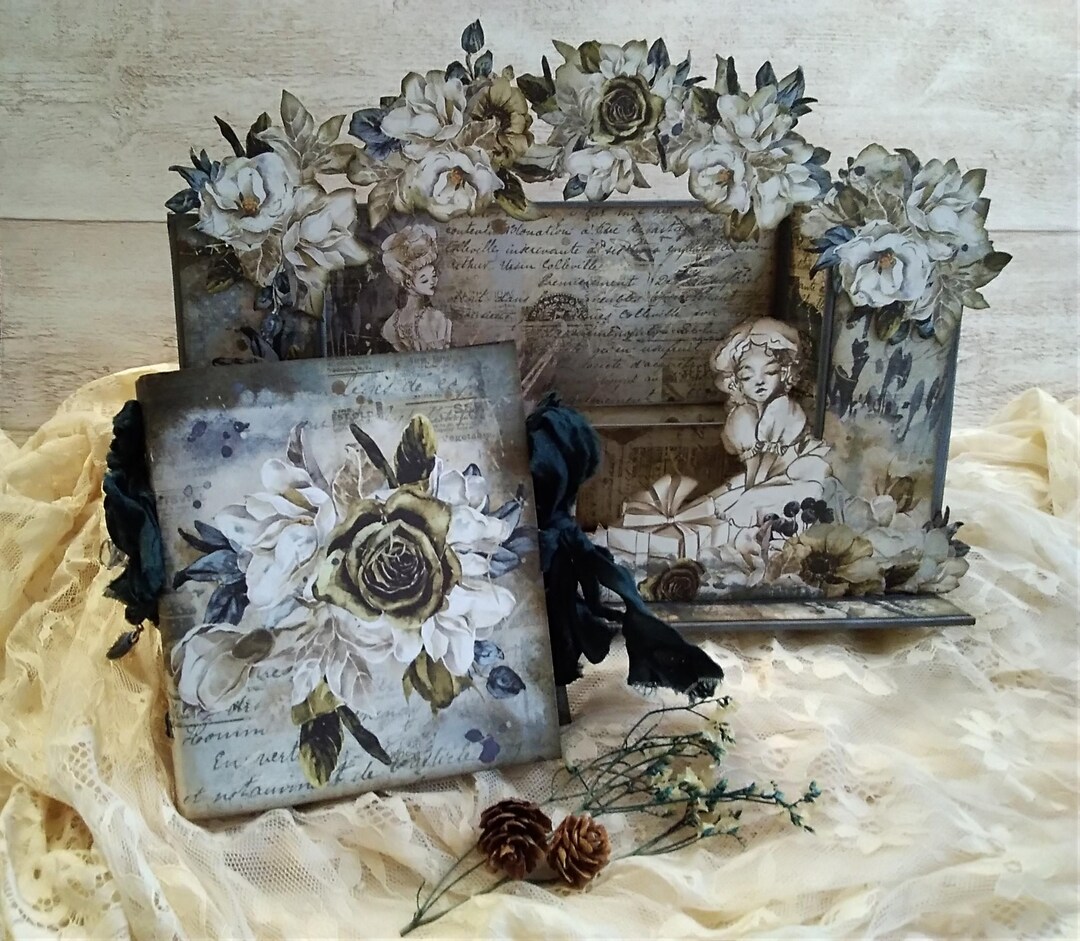 Diorama With Photo Album. A Romantic Scene That Doubles as a Decoration ...