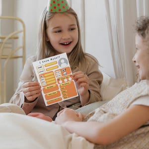 Printable I Know Myself Chart for Kids,self-identification Guide for ...