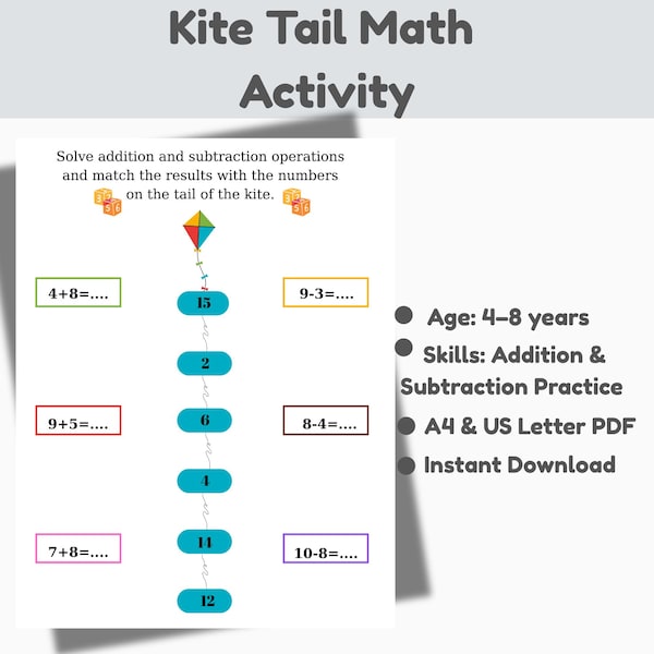 Kite Puzzle - Etsy