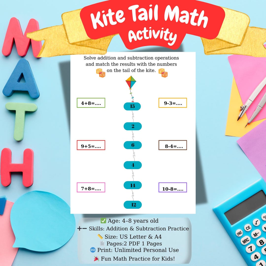 Interactive Math Game PDF – Number Recognition & Addition Activity for ...