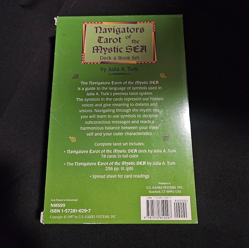 Navigators of the Mystic Sea Deck and Book Set - Etsy