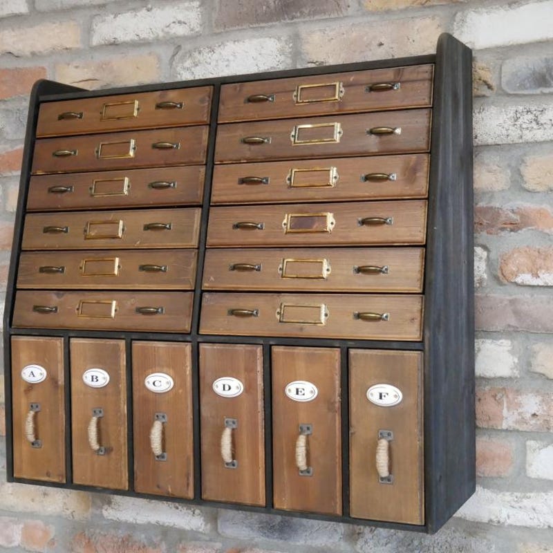 Map Cabinet - Etsy