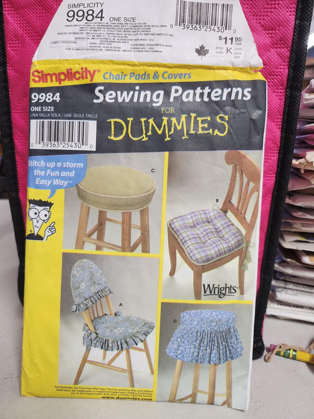 Simplicity Pattern 9984 Sewing Patterns for Dummies - Etsy