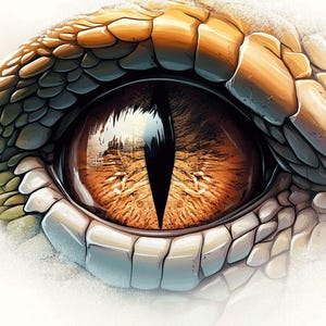 Snake/reptile Eye Color Cartoon Transparent Background Bundle 1 48 ...