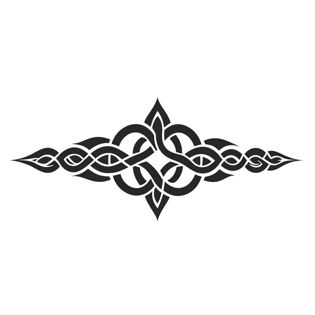 Dividers Celtic With Flower Center Black and White Bundle 1 60 Digital ...