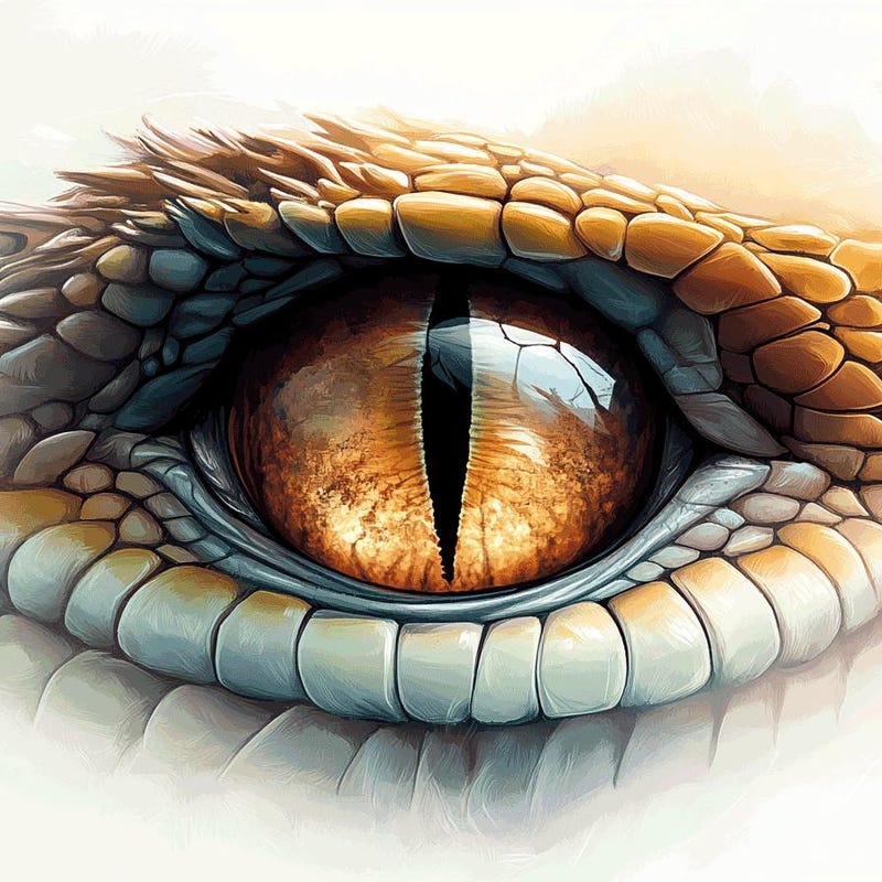 Reptile Eye - Etsy