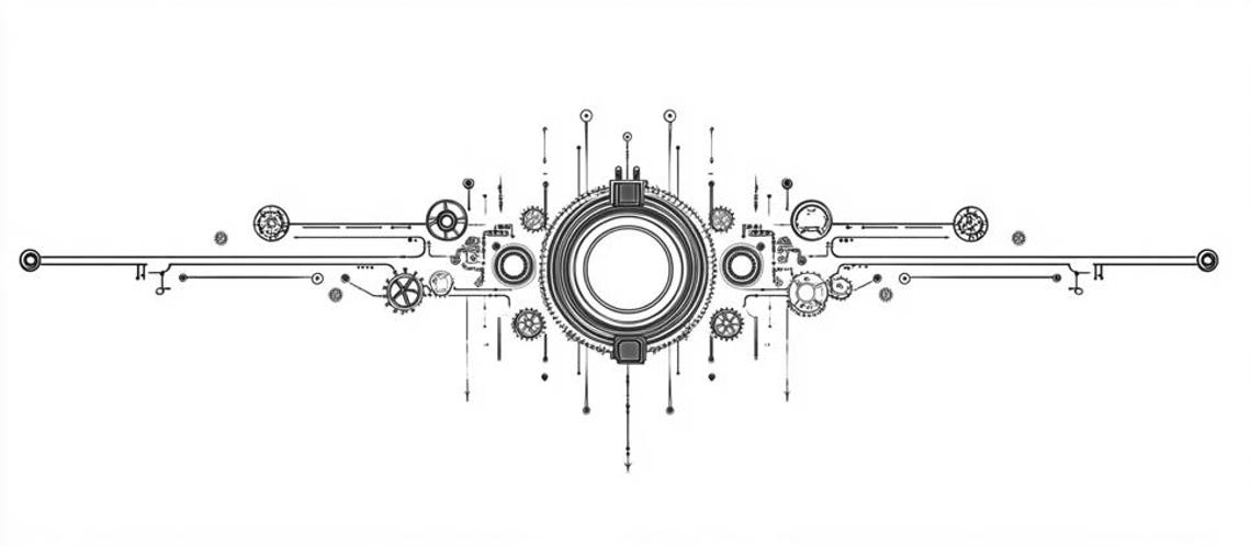 Dividers Steampunk Black and White Bundle 1 130 Digital Line Art Svg ...