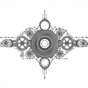 Dividers Steampunk Black and White Bundle 1 130 Digital Line Art Svg ...