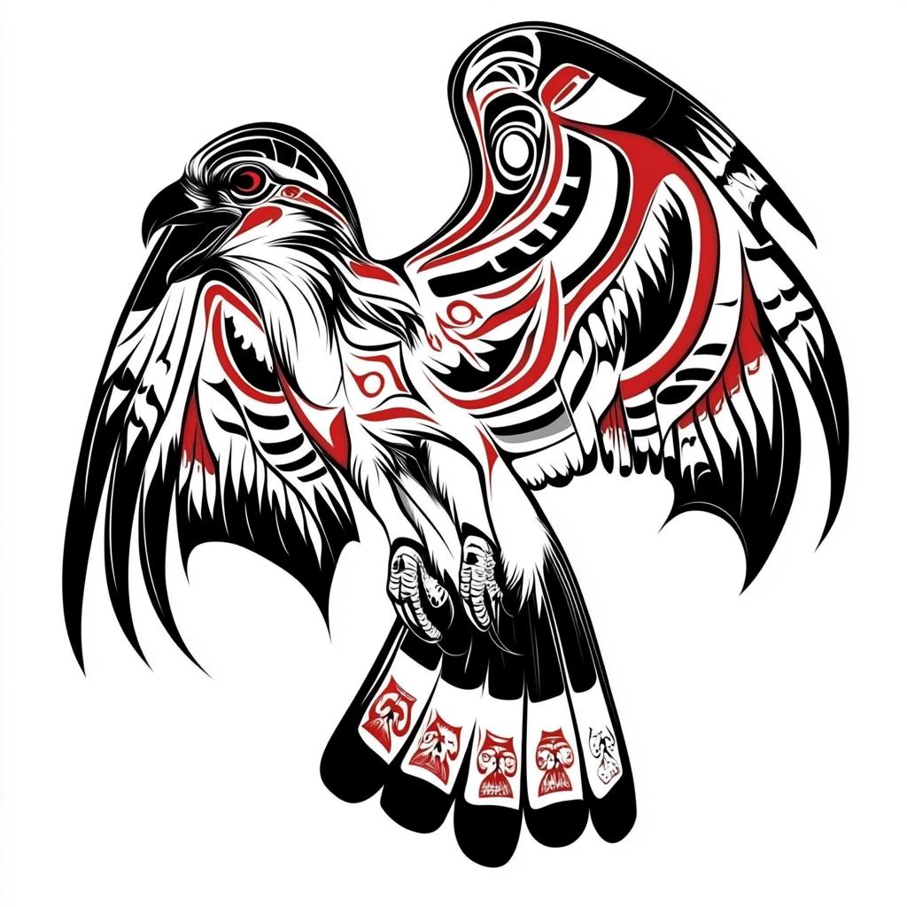 Osprey Northwest Style Designs Color Line Art Bundle 1 30 Digital Ai ...