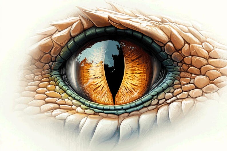 Snake/reptile Eye Color Cartoon Transparent Background Bundle 1 48 ...