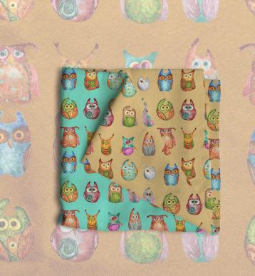 Watercolor Owl Clipart Bundle: Colorful Bird PNG (digital Download) - Etsy