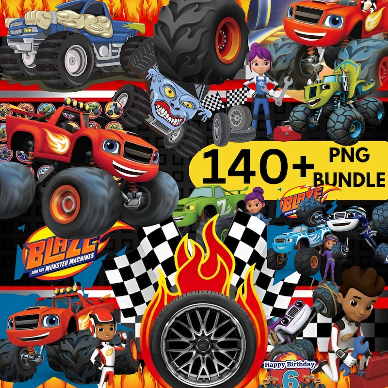 Svg File of Blaze - Etsy