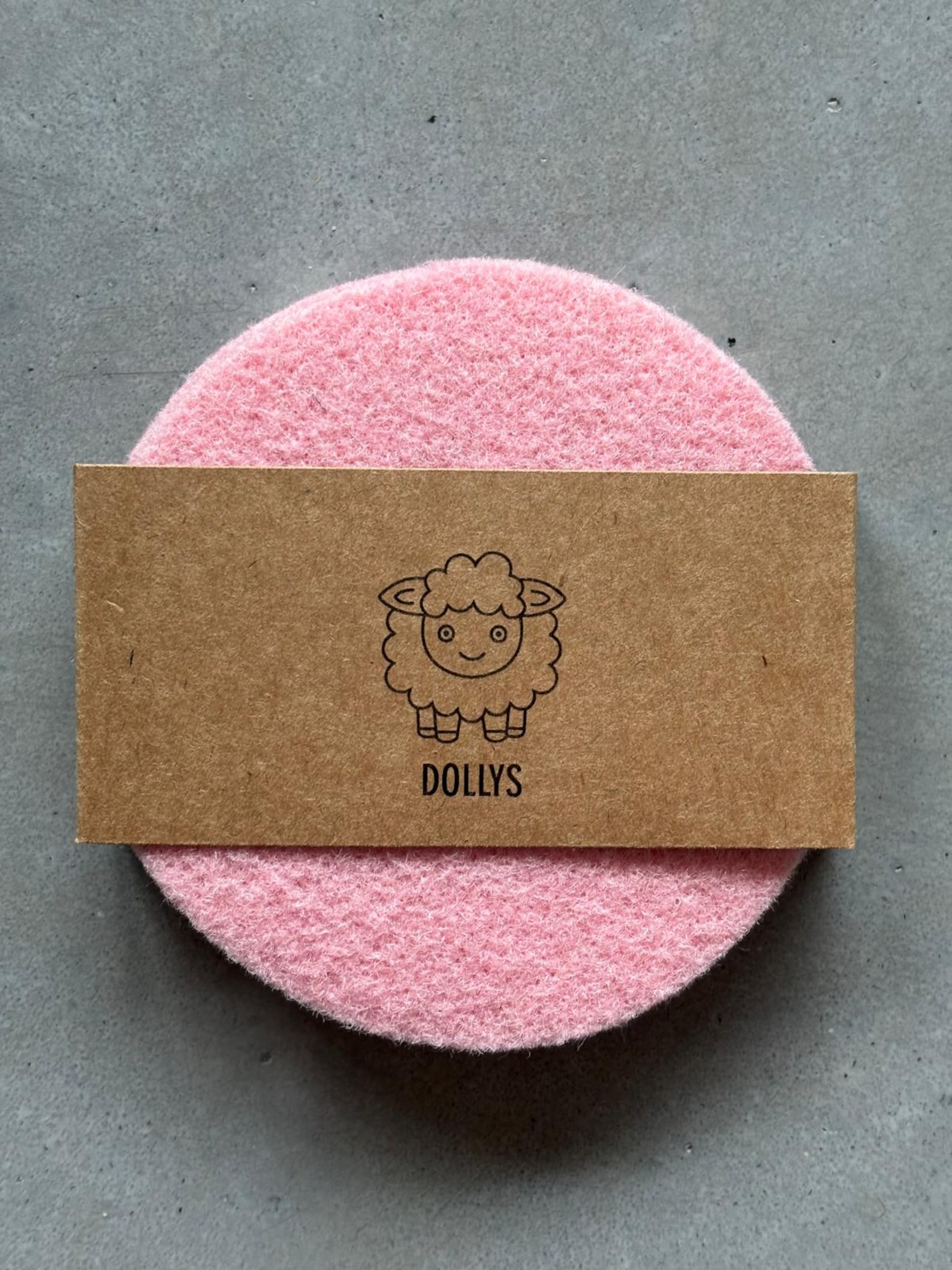 Felt Coasters Set 0f 4 – Handmade From New Zealand Wool – Round 10 Cm ...